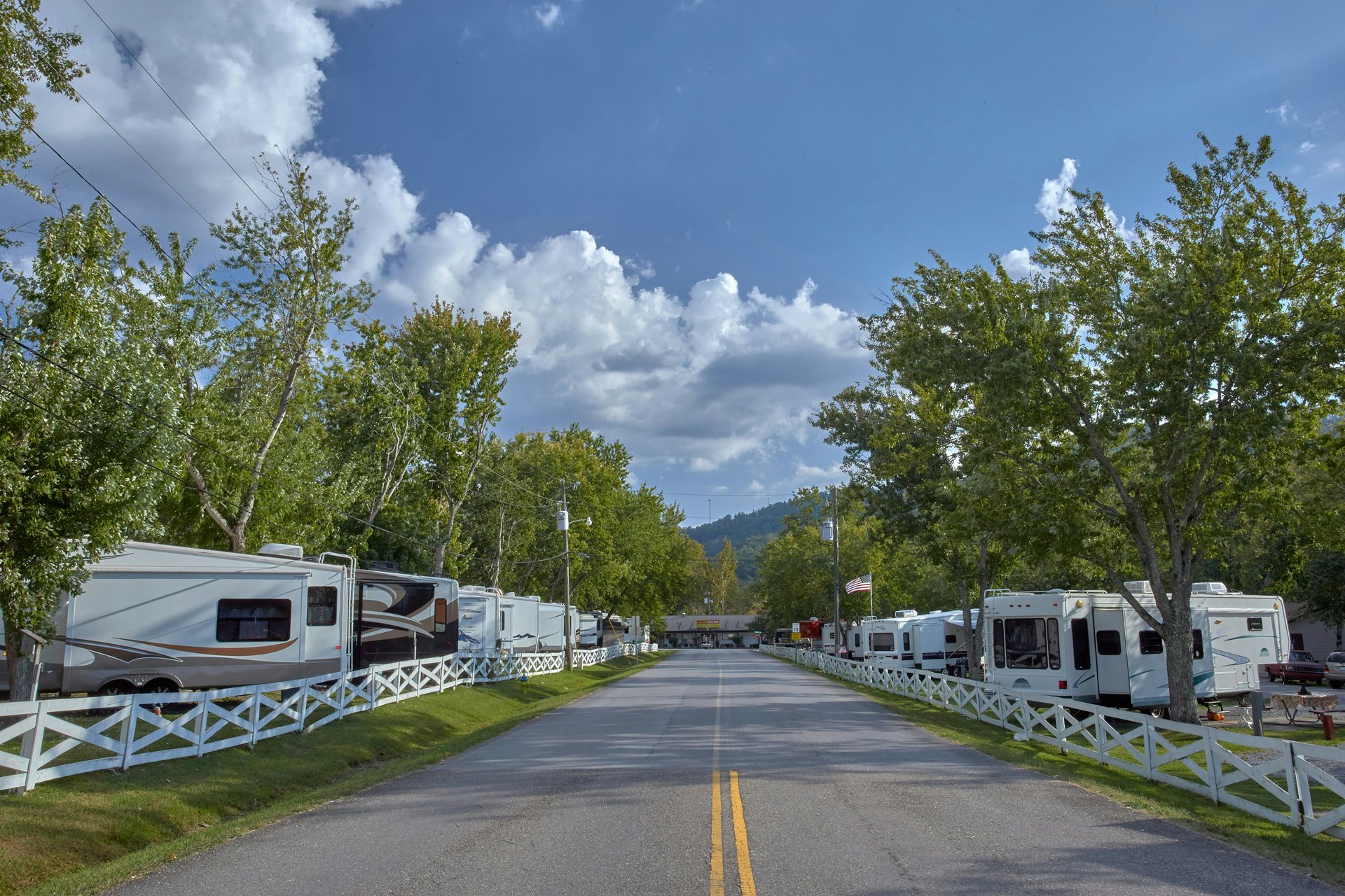 Clabough s Campground Cabins . 800 965 8524 Stay at one of our 310 large shaded sites with 2 swimming pools a lazy river very clean facilities and even a market